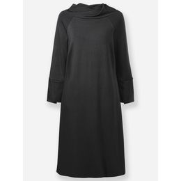 Heine Kleid Damen Gr&ouml;&szlig;e 48 schwarz Winterkleid