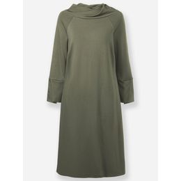 Heine Kleid Damen Gr&ouml;&szlig;e 40 oliv Winterkleid