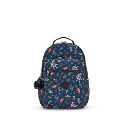 Kipling Rucksack 'Seoul Lap' Herren Gr&ouml;&szlig;e One Size navy / royalblau / dunkelgelb / hellgrau