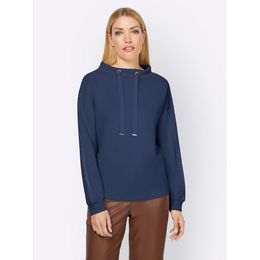Heine Sweatshirt Damen Gr&ouml;&szlig;e S/M dunkelblau