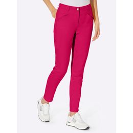 Heine B&uuml;gelfaltenhose Damen Gr&ouml;&szlig;e 34 pink