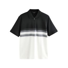 next Poloshirt Herren Gr&ouml;&szlig;e XXL grau / schwarz / wei&szlig;
