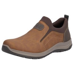 Rieker Slipper Herren Gr&ouml;&szlig;e 42 cognac / dunkelbraun