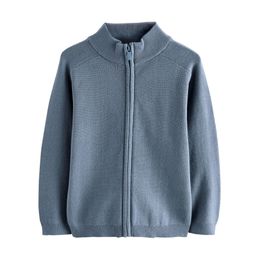 next Strickjacke Jungen Gr&ouml;&szlig;e 116 rauchblau