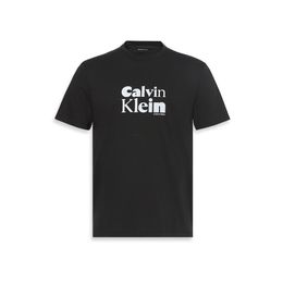 Calvin Klein T-Shirt Herren Gr&ouml;&szlig;e S schwarz / wei&szlig;