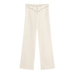 Bershka Hose Damen Gr&ouml;&szlig;e 36 offwhite