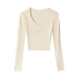 Bershka Pullover Damen Gr&ouml;&szlig;e S ecru