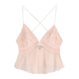 Bershka Top Damen Gr&ouml;&szlig;e XS rosa