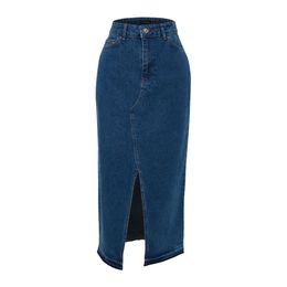 Trendyol Rock Damen Gr&ouml;&szlig;e 40 blue denim