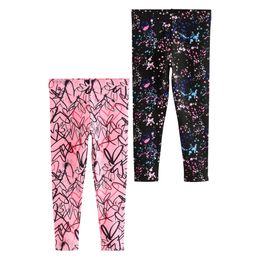 next Leggings M&auml;dchen Gr&ouml;&szlig;e 98 rosa / schwarz
