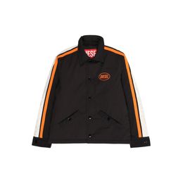 Diesel Jacke Jungen Gr&ouml;&szlig;e 164 dunkelorange / schwarz