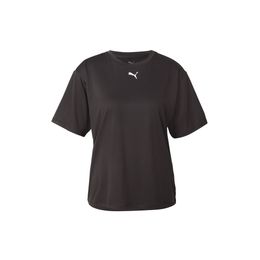 Puma Funktionsshirt 'Tad Essential' Damen Gr&ouml;&szlig;e L schwarz / wei&szlig;