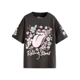 next T-Shirt Jungen Gr&ouml;&szlig;e 98 graphit / pastellgr&uuml;n / rosa / wei&szlig;