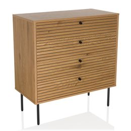 hjh LIVING Kommode LINNO K Melaminharzbeschichtete Spanplatte