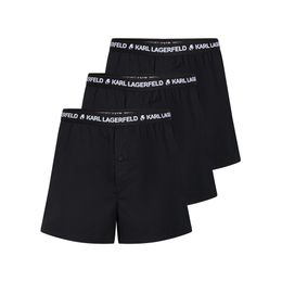 K by KARL LAGERFELD Karl Lagerfeld Boxershorts Herren Gr&ouml;&szlig;e L schwarz / wei&szlig;
