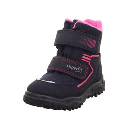 Superfit Stiefel 'HUSKY' Jungen Gr&ouml;&szlig;e 40 navy / silbergrau / fuchsia