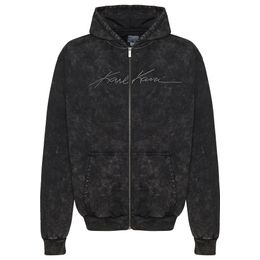 Karl Kani Sweatjacke Herren Gr&ouml;&szlig;e M schwarz