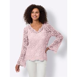 Heine Shirt Damen Gr&ouml;&szlig;e L/XL rosa