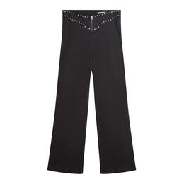 Bershka Pants female Black size 38