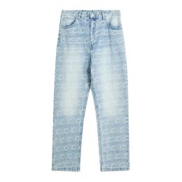 Bershka Jeans male Blue size 34