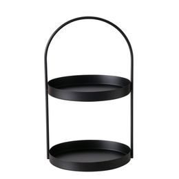 Boltze Etagere Joko 27 x 26 x 44 cm, schwarz skandinavische Deko Online Shop