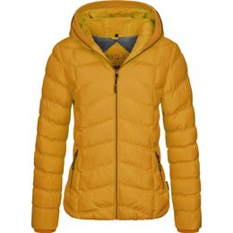 LPO Damen Steppjacke "GILMOUR MELVILLE II Women", gelb, Gr. 36, 100% Polyester, Jacken, auch in Gro&szlig;en Gr&ouml;&szlig;en erh&auml;ltlich