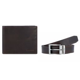 Fossil Wallet male Brown size One Size