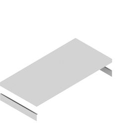 hofe Fachboden, verzinkt, inkl. Auflagetraversen, BxT 1025 x 500 mm