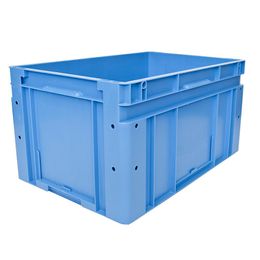 Euronorm-Stapelbehälter, Außen-LxBxH 600 x 400 x 320 mm, blau kaiserkraft