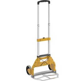 eurokraft basic Aluminium-Sackkarre, klappbar, SLIMLINE 50, mit pannensicherer Bereifung, ab 1 Stk