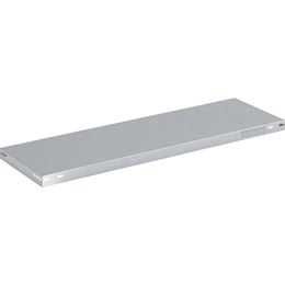 eurokraft pro Fachboden extra, inkl. Bodenträgern, verzinkt, BxT 1000 x 400 mm