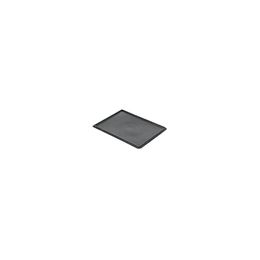 Auflagedeckel für Stapelbehälter, VE 4 Stück, LxB 400 x 300 mm, grau kaiserkraft