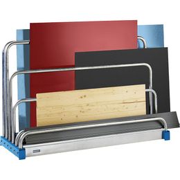 eurokraft pro Reststück-Regal, 5 Fächer, LxBxH 1600 x 480 x 1000 mm, Fachlast 300 kg