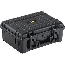 Schaumstoff-Universalkoffer, 20 l, Außen-LxBxH 455 x 370 x 185 mm, schwarz kaiserkraft