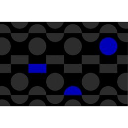 NOTRAX Schmutzfangmatte, Notrax Déco Design™, LxB 1800 x 1200 mm, grau/schwarz/blau