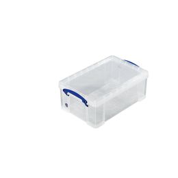 REALLY USEFUL Stapelbox, mit Deckel, Volumen 9 l, LxBxH 395 x 255 x 155 mm, VE 4 Stk kaiserkraft