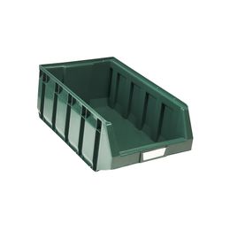 Sichtlagerkasten aus Polyethylen, LxBxH 480 x 297 x 189 mm, grün, VE 12 Stk kaiserkraft