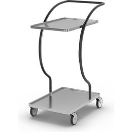 Kongamek C-LINE Einkaufs- und Tischwagen, mit 2 Etagen, Etagenhöhen 160, 830 mm