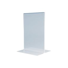 MAGNETOPLAN Tischaufsteller, gerade, Polystyrol, HxB 215 x 100 mm, VE 5 Stk