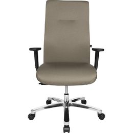 Topstar Bürostuhl BIGSTAR20, Punktsynchron-Mechanik, Tragfähigkeit 150 kg, sand