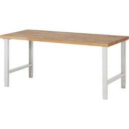 eurokraft pro Werkbank, Baukastensystem Serie 7000, ohne Unterbau, BxT 2000 x 900 mm