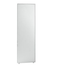 Trennwand, Kunststoff, Rahmen lichtgrau, 650 x 1950 mm kaiserkraft
