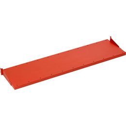 Kartonagen-Magazinboard, zur Befestigung an Aufsatzholmen, für Tischbreite 1600 mm, 7 Trennbügel kaiserkraft
