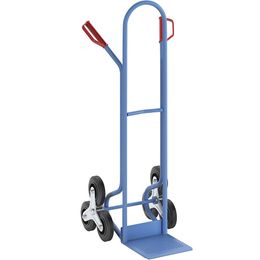 eurokraft pro Stahl-Treppensackkarre, Schaufel-BxT 280 x 250 mm, mit Handgriffen
