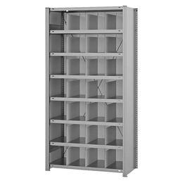 hofe Fächer-Regal, Regalhöhe 2000 mm, Grundregal, Breite x Tiefe 1060 x 435 mm