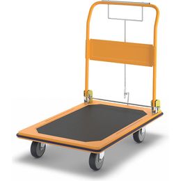Profi-Plattformwagen, mit Totmann-Bremse, Tragfähigkeit 370 kg kaiserkraft