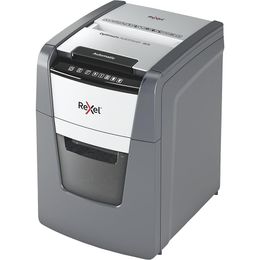 Rexel Aktenvernichter Optimum AutoFeed+ 90X, Auffangvolumen 34 l, Partikel, 8 Blatt