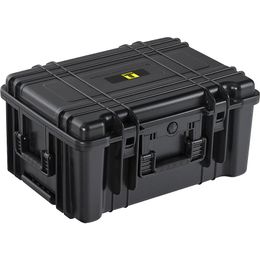 Schaumstoff-Universalkoffer, 44 l, Außen-LxBxH 600 x 440 x 285 mm, schwarz kaiserkraft