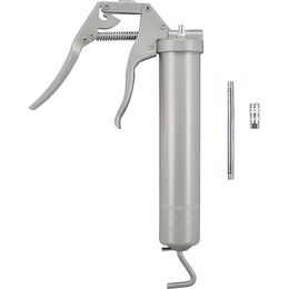 Pressol Einhandfettpresse, mit Düsenrohr und Hydraulikmundstück, für Fette bis NLGI 2 bei 20 °C