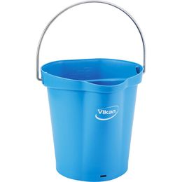 vikan Eimer, lebensmittelecht, Volumen 6 l, VE 5 Stk, blau